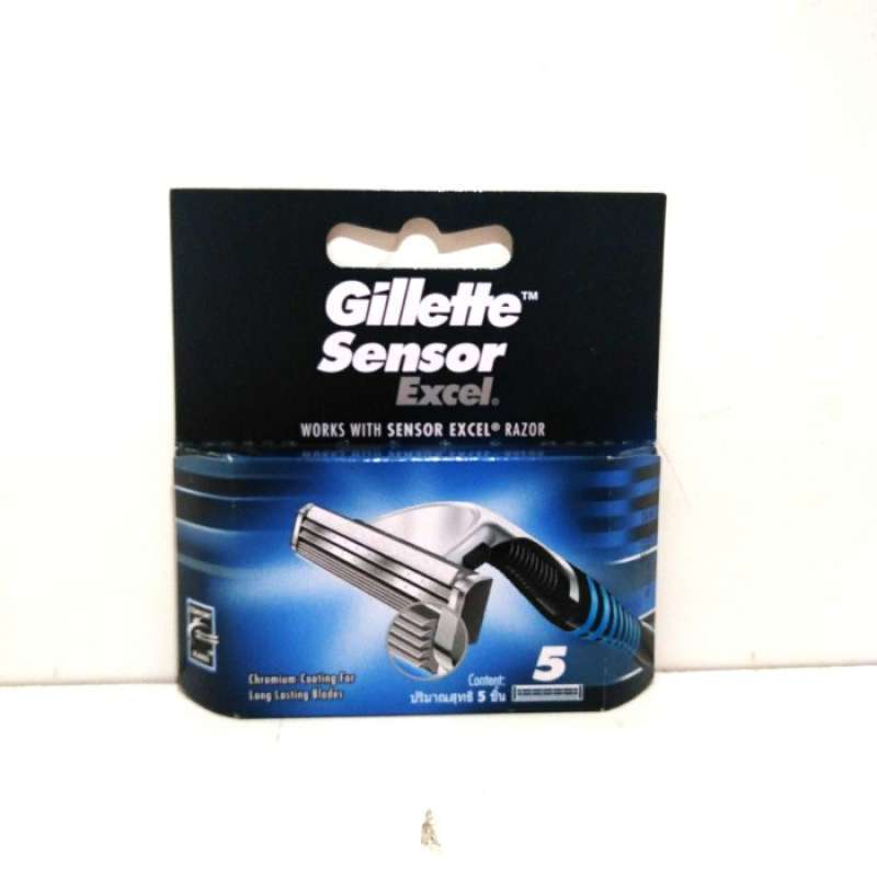 Promo Gillette Sensor Excel Cartridge 5 S Diskon 7% Di Seller Haileyy ...
