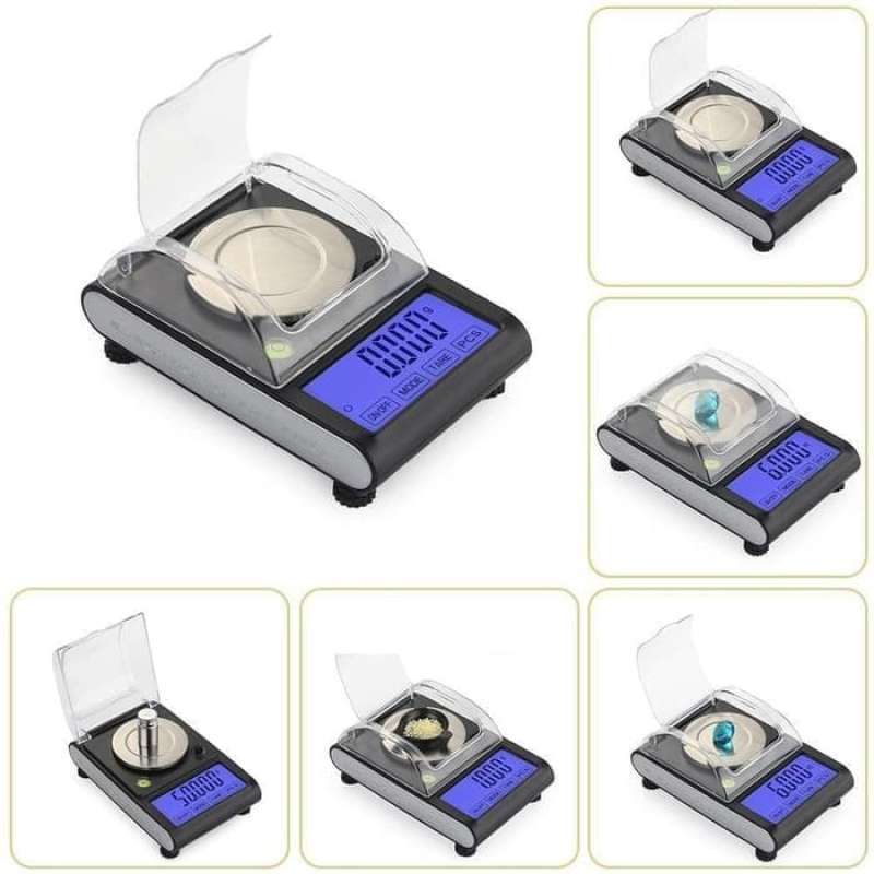 Jual Timbangan Digital Lab Profesional Miligram mg 0,001 gram MAX 50g ...