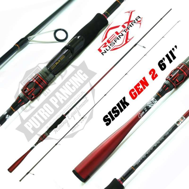 Jual Rod Joran Sisik Gen 2 6'11 Relix Nusantara di Seller Putro Pancing ...