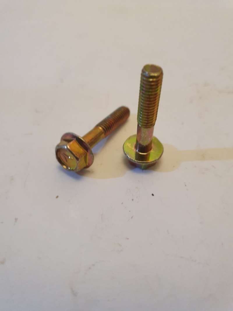 Promo M12X100 Baut Flange - P1.75 / Flange Bolt M 12 X 100 Mm Drat ...