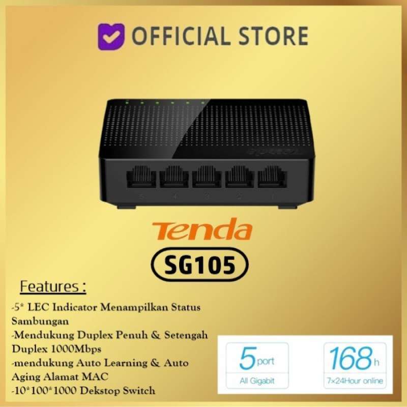 Promo SG105 5-Port Gigabit Desktop Ethernet Switch Hub SG 105 Diskon 23 ...