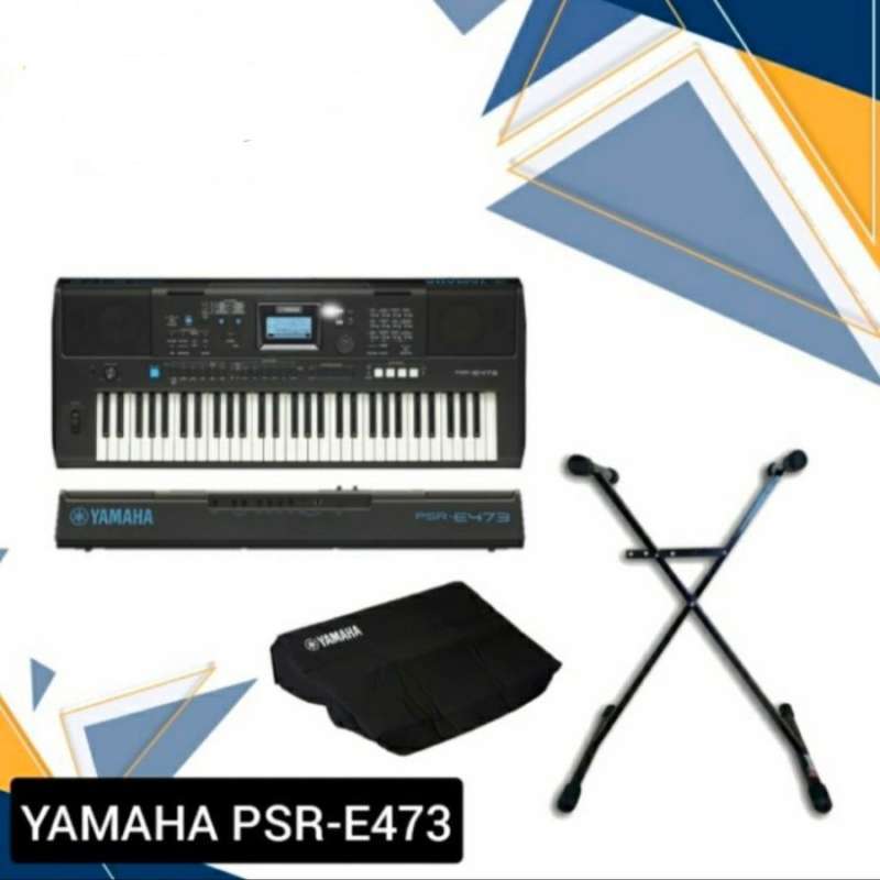 Jual YAMAHA KEYBOARD PSR-E473/PSR E473/PSR473 plus stand di Seller CORPUS DELICTI - Kadu, Kab ...