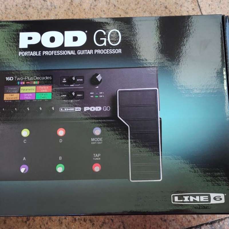 Jual Line 6 Pod Go Guitar Multi Effects Processor Di Seller Corpus ...