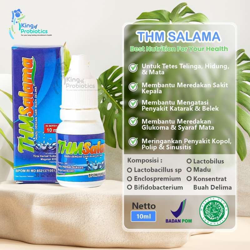 Jual Bioth Thm Salama Original Probiotik Tetes Herbal Kemasan Botol ...