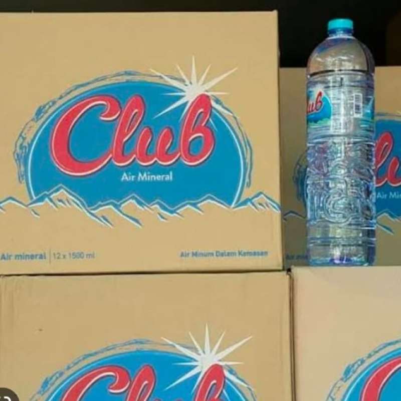 Jual Air Mineral Club Botol 1500ml Kemasan Karton Isi 12pcs Di Seller ...