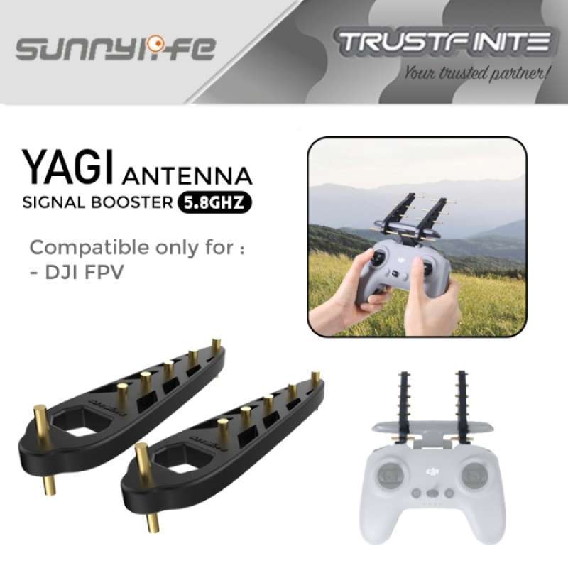Jual Sunnylife Dji Fpv Yagi Antenna 5.8ghz Signal Booster For Dji Fpv ...
