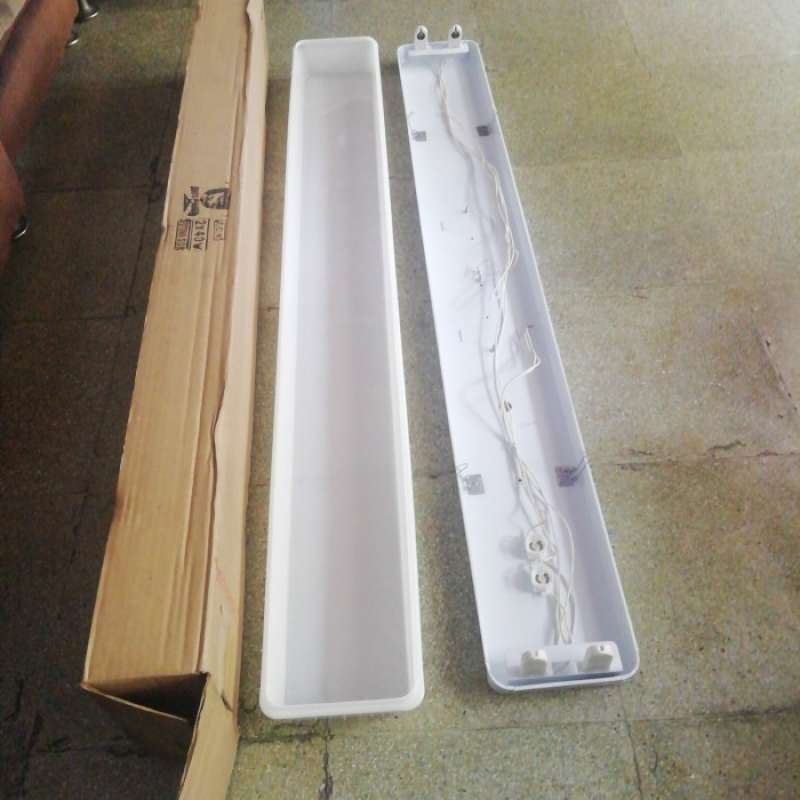 Jual Kap Lampu Tl Housing 2 X 36 Watt Atau Led T8 2 X 16 Watt Di Seller ...