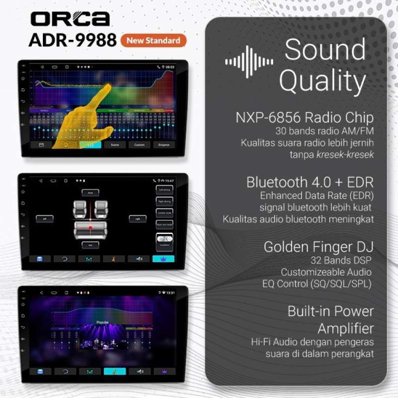 Jual Limited Head Unit Android Auto Carplay 10 Inch Honda Accord 2008 ...