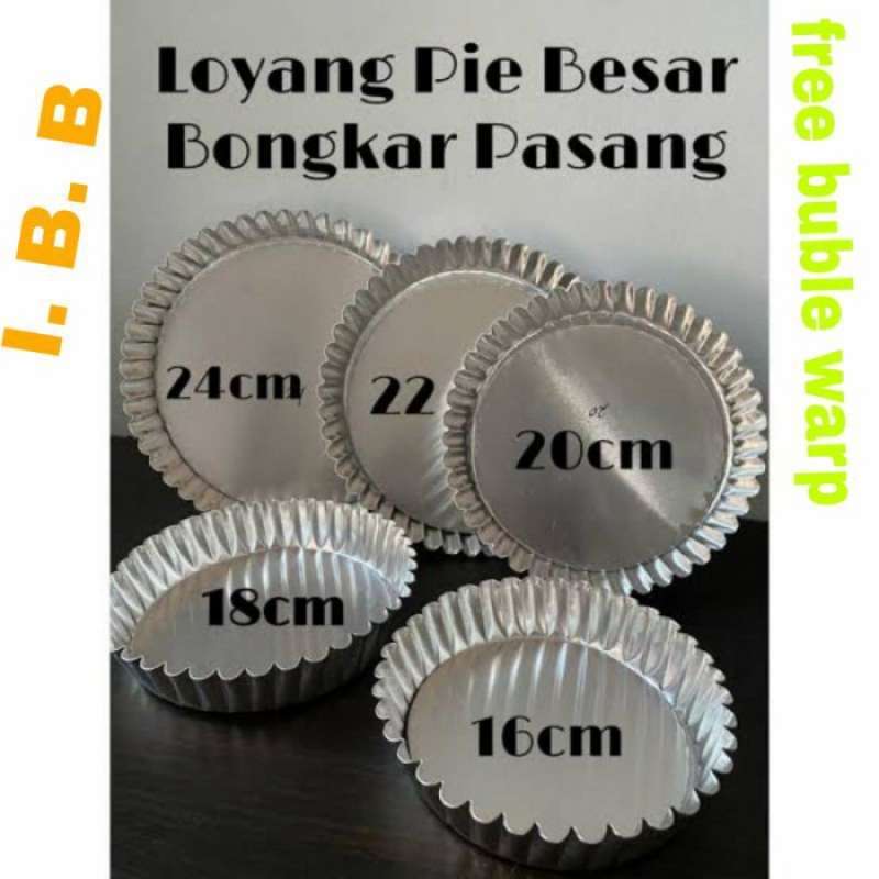 Jual Loyang Kue Pie Sus Berbagai Ukuran / Loyang Pie Sus Alumunium ... Jual Loyang Kue Pie Sus Berbagai Ukuran / Loyang Pie Sus Alumunium ...