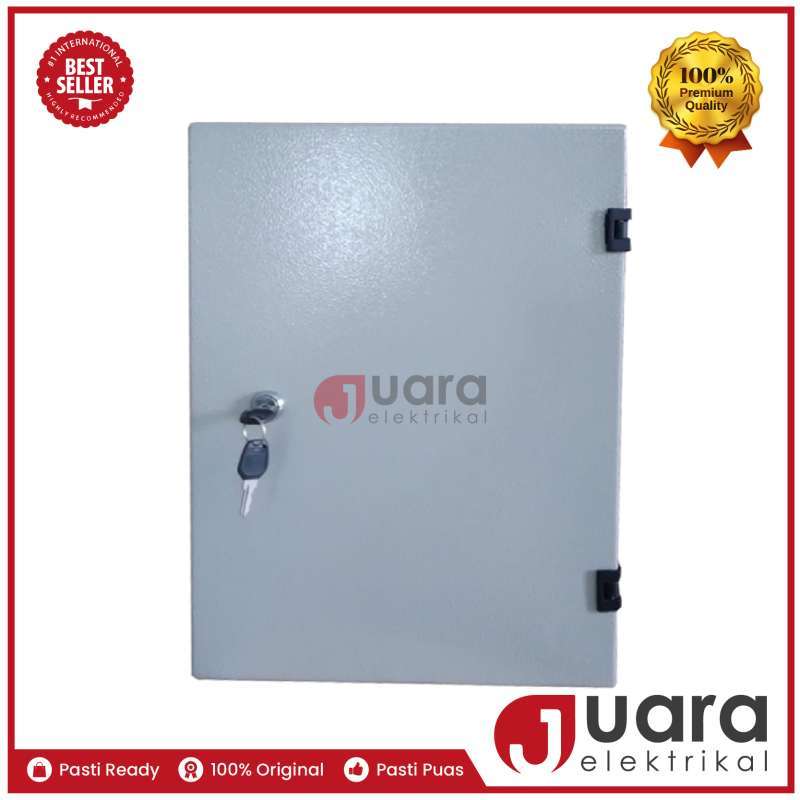Jual Box panel Indoor 60x80x22 engsel hitam 600x800x220mm di Seller ...