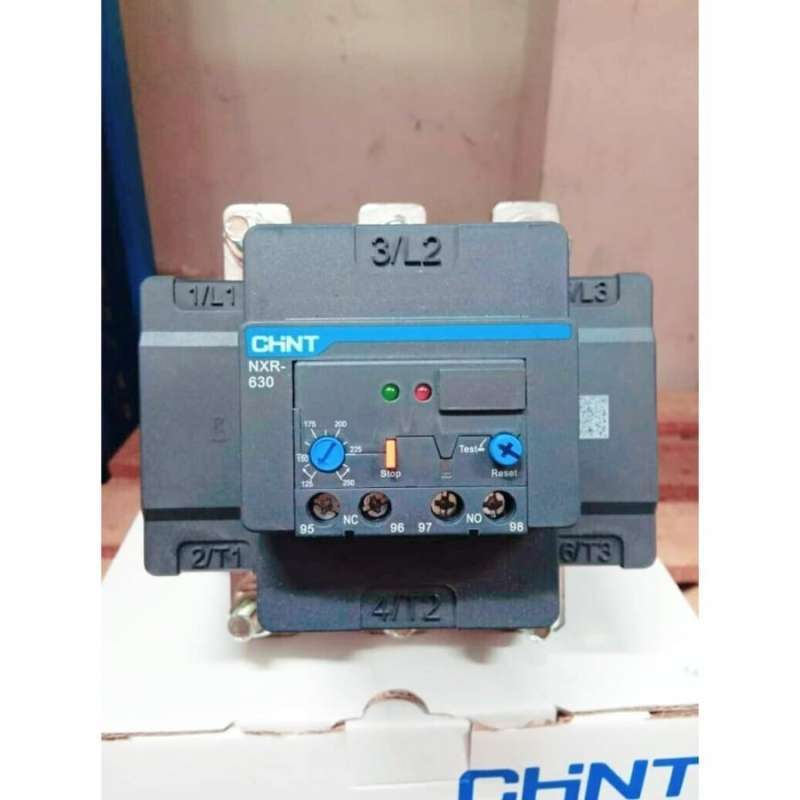 Jual Thermal Overload Relay Chint NXR-630 TOR (125-250, 200-400 & 315 ...