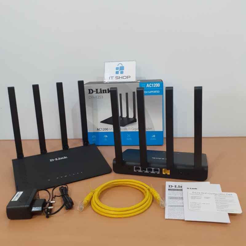 Jual D-link Mesh Dir-1253 Ac1200 Mu-mimo Wi-fi Gigabit Router Di Seller ...