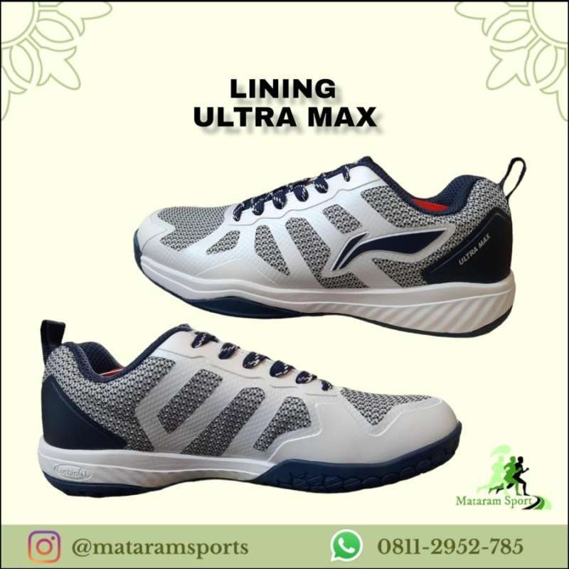 Jual SEPATU BADMINTON LINING ULTRA MAX ORIGINAL di Seller ...