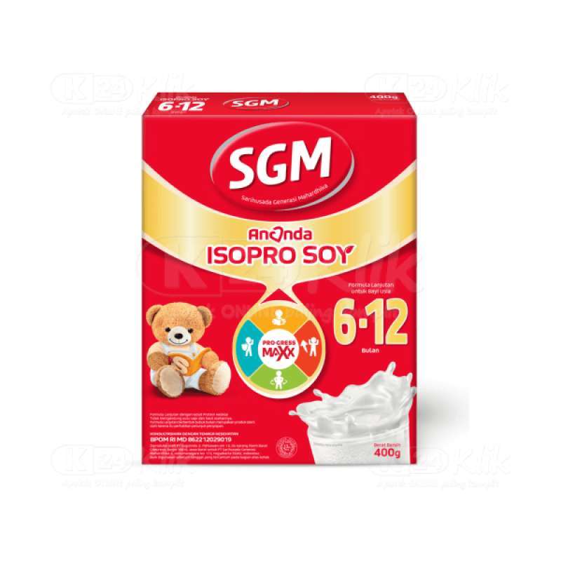 Jual Susu Sgm Ananda Isopro Soy 6-12 Bulan 400 Gr Di Seller Sejahtera ...