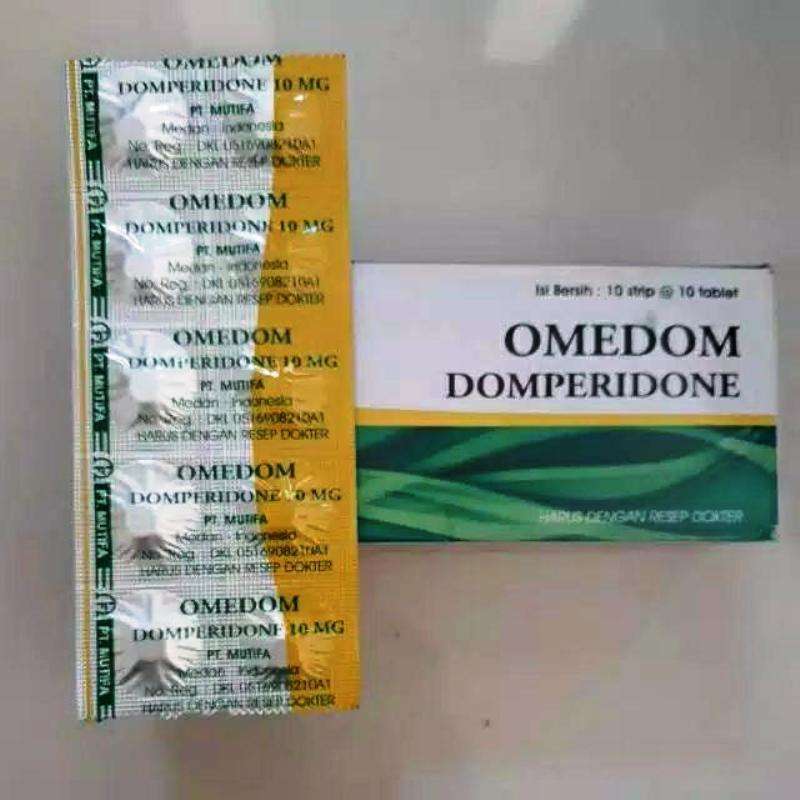 Jual Omedom Domperidone 10 Mg[ 1 Strip @ 10 Tablet] Di Seller Sehat ...