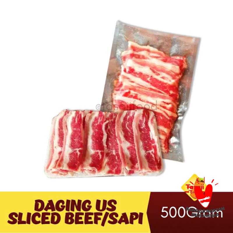 Jual Daging Us Sliced Beef / Daging Sapi Slice / Yoshinoya Beef ...