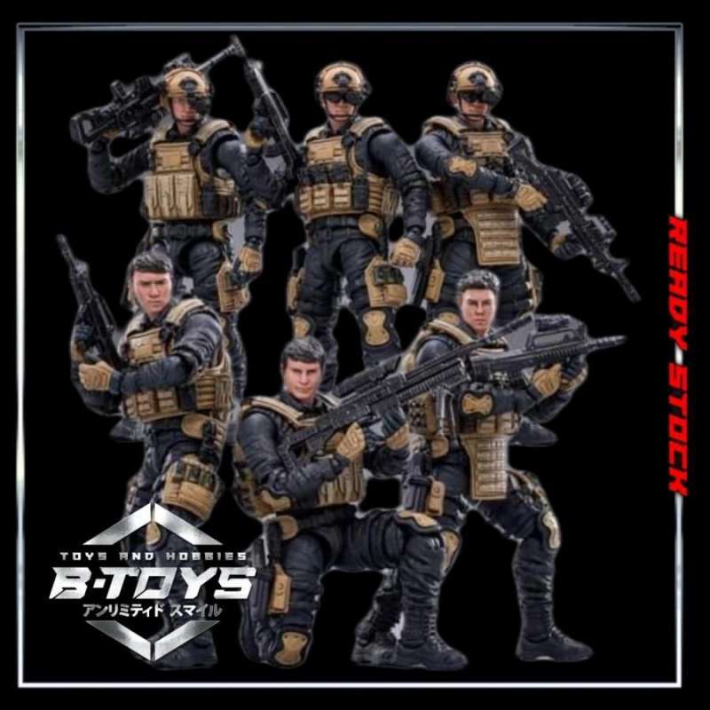 Jual Joytoy 1/18 PAP Team People Armed Police Special Forces Action ...