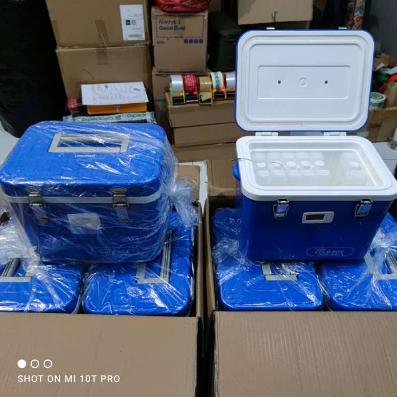 Jual Onemed Vaccine Carrier Coller Box 8l Cool Box Vaccine Transport Di ...