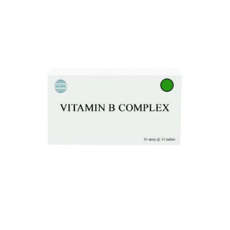 Jual Generic Manufacturer Vitamin B Complex Multivitamin [10 Tablet] di ...