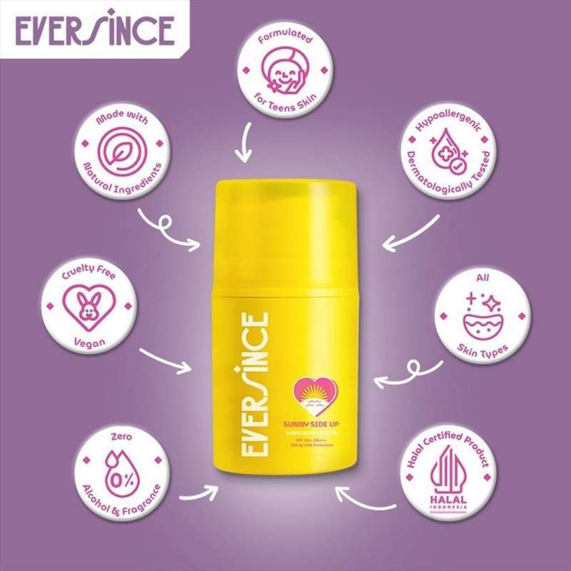 Jual Eversince Sunny Side Up Sunscreen Lotion 50ml Krim Tabir Surya Di Seller Cupliss ...