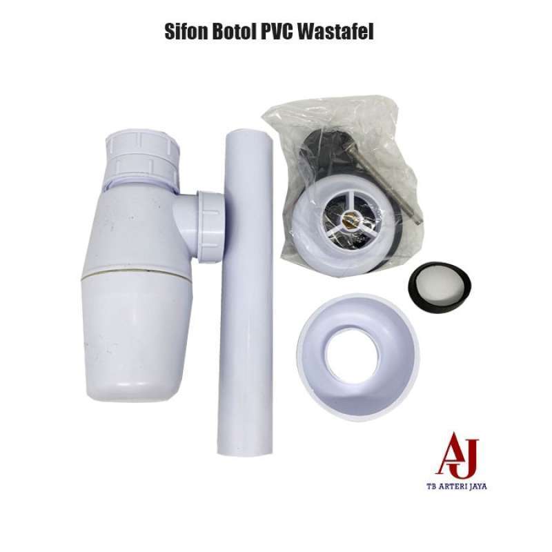 Promo Sifon Wastafel Botol PVC Plastik Lafuma Pembuangan Wastafel dan ...