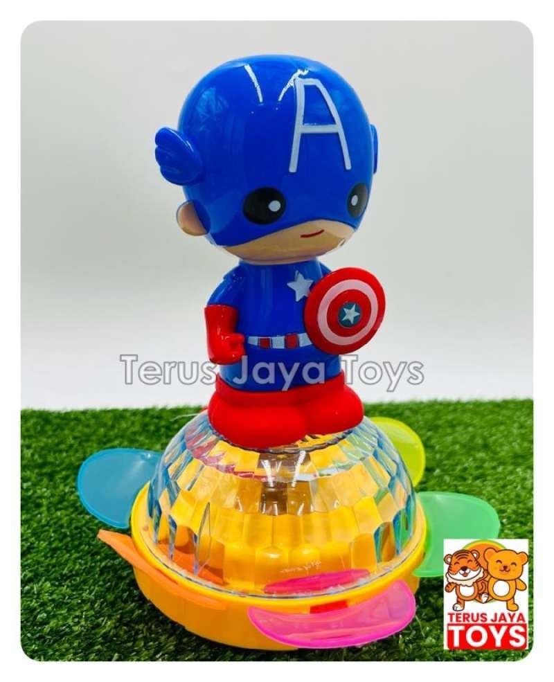 Jual Mainan Robot Capten Amerika Bunyi Baterai di Seller Terus Jaya ...
