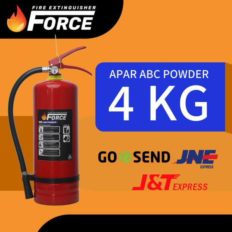 Promo APAR 4 Kg ABC Dry Powder / Alat Pemadam Api Ringan / Fire ...