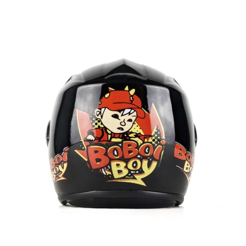 Promo Helm Motor Anak Anak Kecil Helmet Kids Kop Motif Kartun MLA Hitam ...