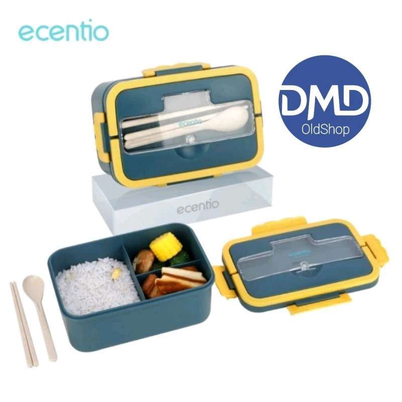 Jual Ecentio Kotak Makan 3 Grid Lunch Box Harga Termurah Dan Terlengkap ...