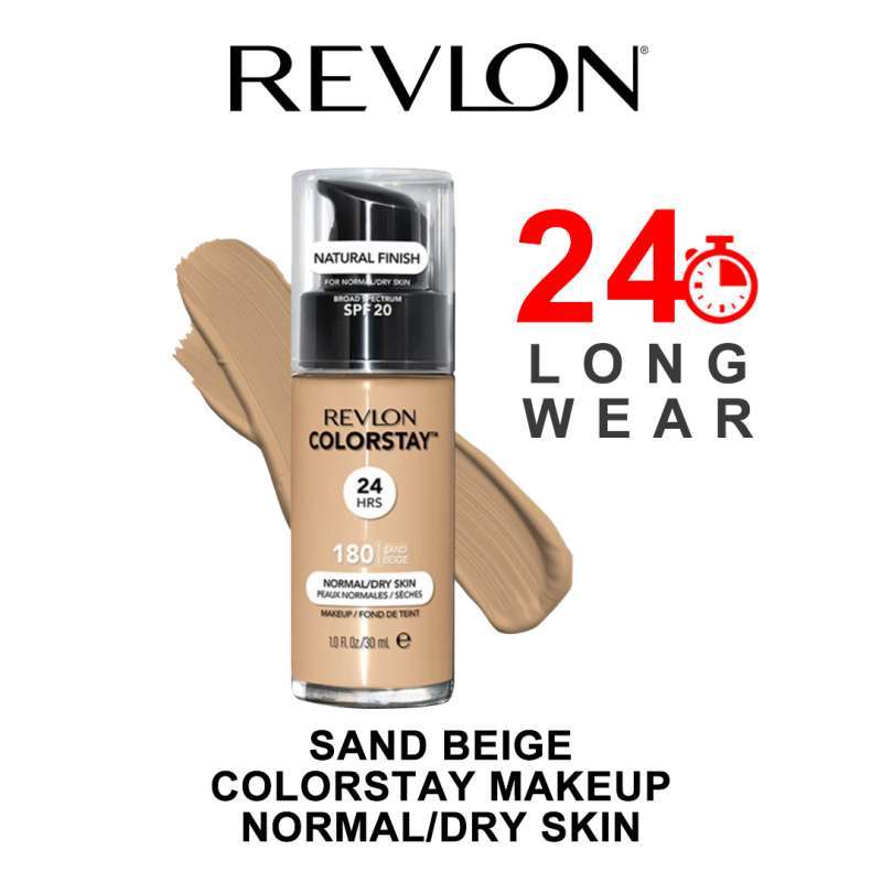 Jual REVLON COLORSTAY LIQUID FOUNDATION NATURAL FINISH FOR NORMAL DRY ...