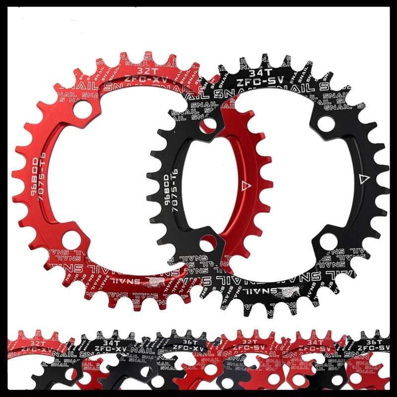 Jual Chainring Round Snail 32t 34t Crank Arm Narrow Wide Sepeda Bicycle Di Seller Zeb Store ...