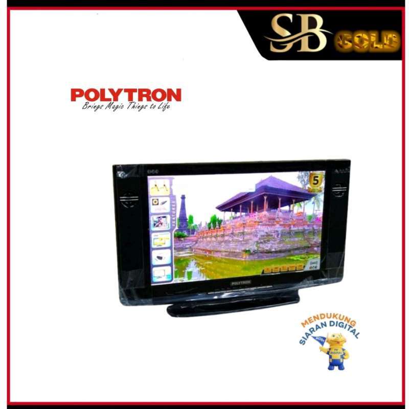Jual Polytron 24v123 Led Tv Tabung 24 Inch Digital Hd Tv Pld-24v123 Di ...