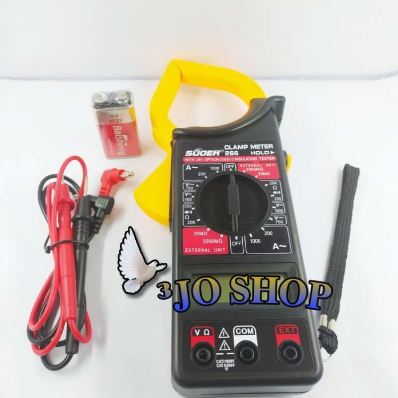 Promo Tang Ampere Digital/Clamp Meter Digital/multi tester digital ...