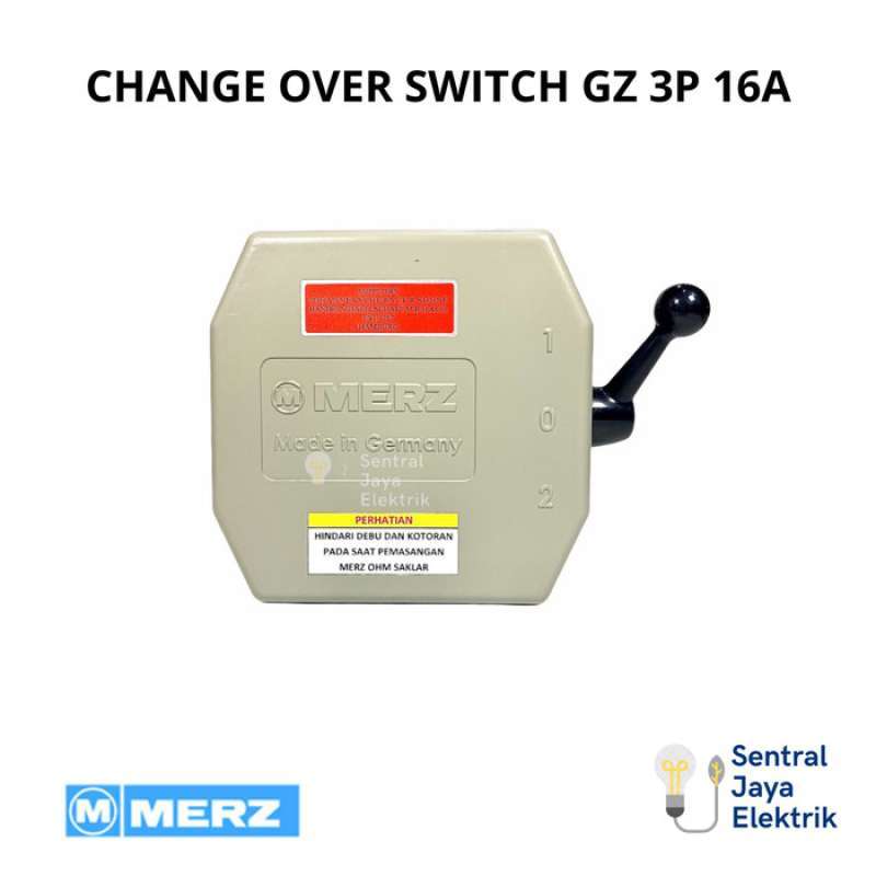Promo COS / CHANGE OVER SWITCH / OHM SAKLAR 3 POLE 16A MERZ GZ 3P 16A Diskon 23% di Seller ...
