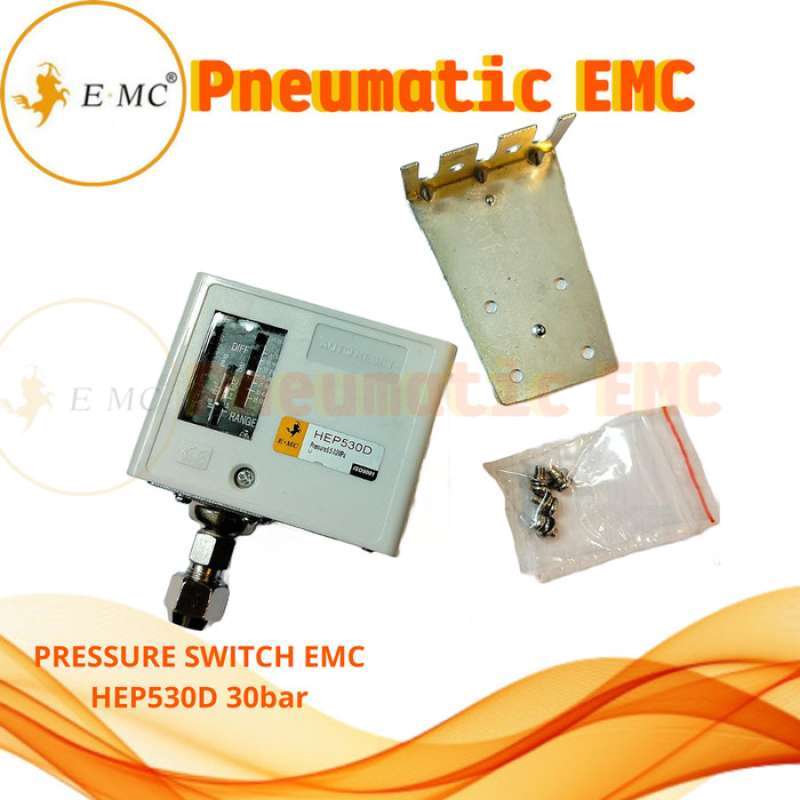 Promo Pressure Switch HEP530D 30 bar EMC Pneumatic - Multivariasi ...