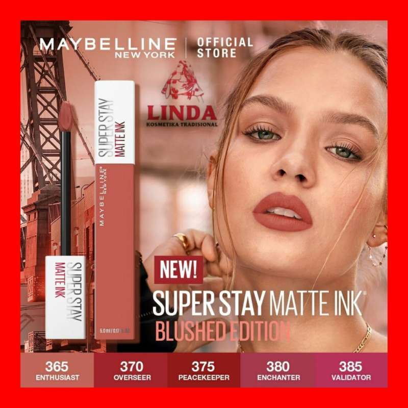 Jual MAYBELLINE SUPER STAY MATTE INK LIPSTICK di Seller LINDA KOSMETIK ...
