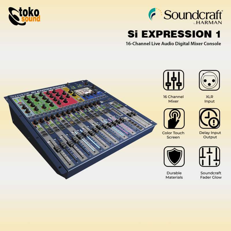 Jual Soundcraft Si Expression 1 - 16 Channel Digital Mixer di Seller ...
