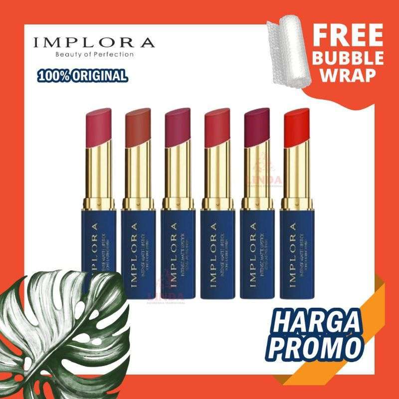Jual IMPLORA INTENSE MATTE LIPSTICK di Seller LINDA KOSMETIK PALEMBANG ...