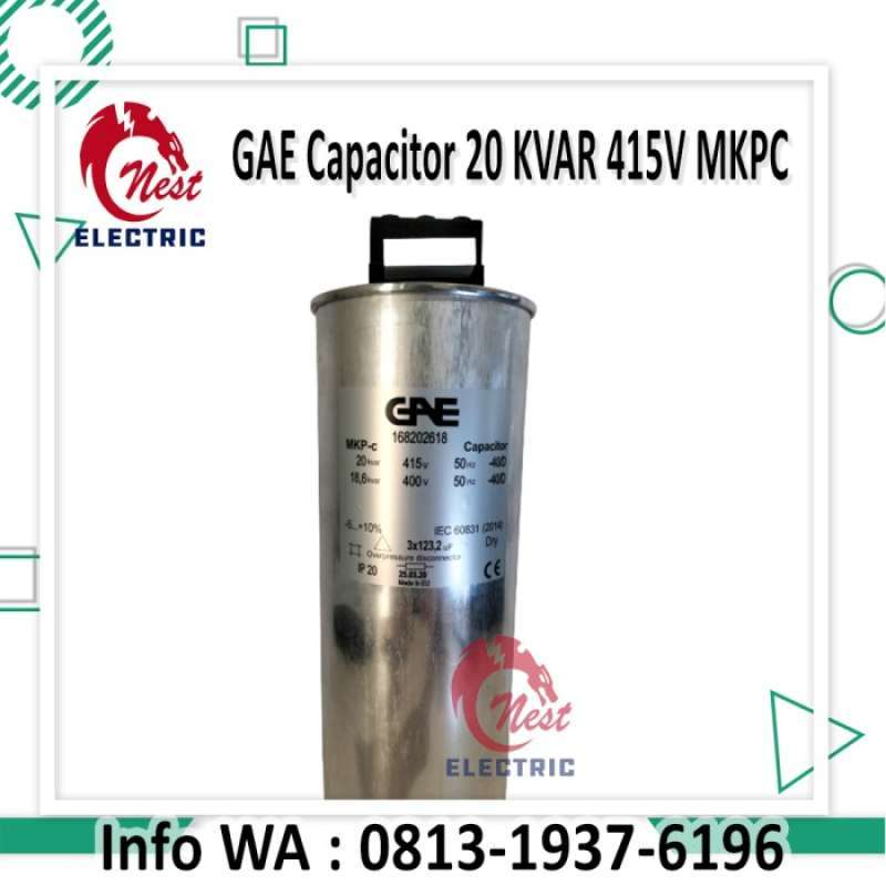 Promo Kapasitor Capacitor Bank GAE 20 KVAR 415V MKPC 3 Phase Diskon 23% di Seller Kamijaya Store ...
