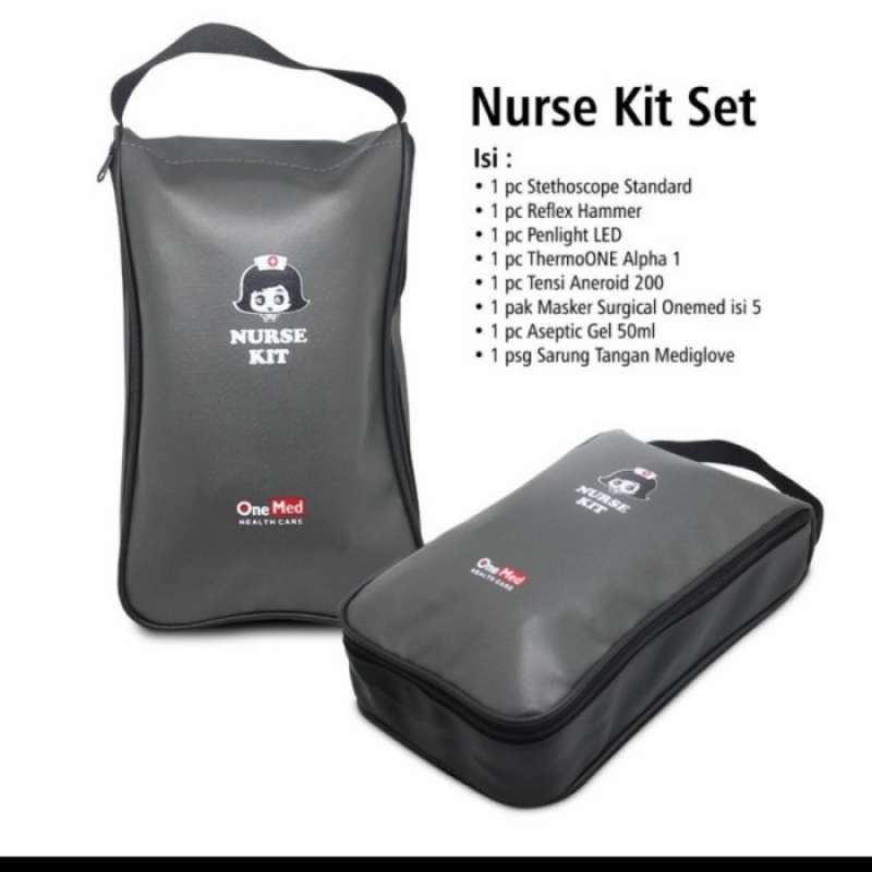 Jual Onemed Nurse Kit Set Standard Lengkap Paket Alat Pemeriksaan ...