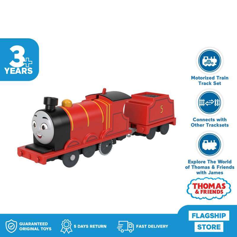 Jual NEW LOOK Thomas & Friends Motorized James - Mainan Kereta Anak di ...