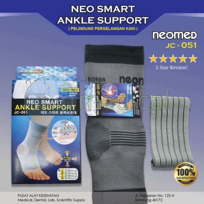 Jual Neomed Ankle Smart Jc-051 /deker Pergelangan Kaki Di Seller Anes Medika Center - Tugu ...