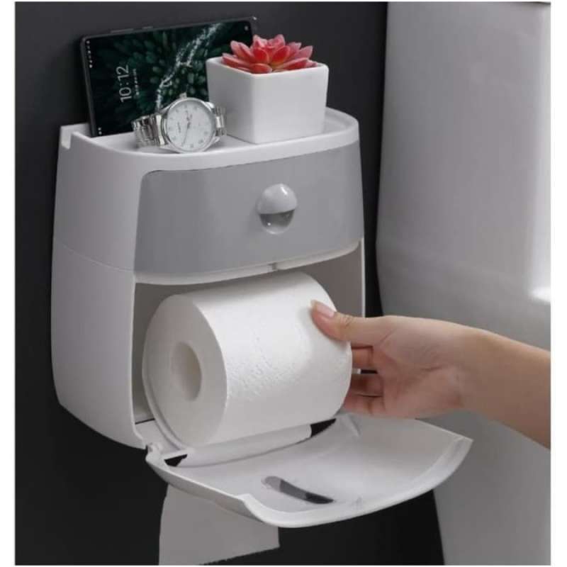 Promo Ecoco Kotak Tisu Toilet / Tempat Tissue Toilet / Rak Tissue ...