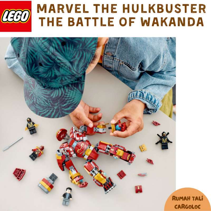 Jual Lego Marvel The Hulkbuster The Battle Of Wakanda Bricks Di Seller ...