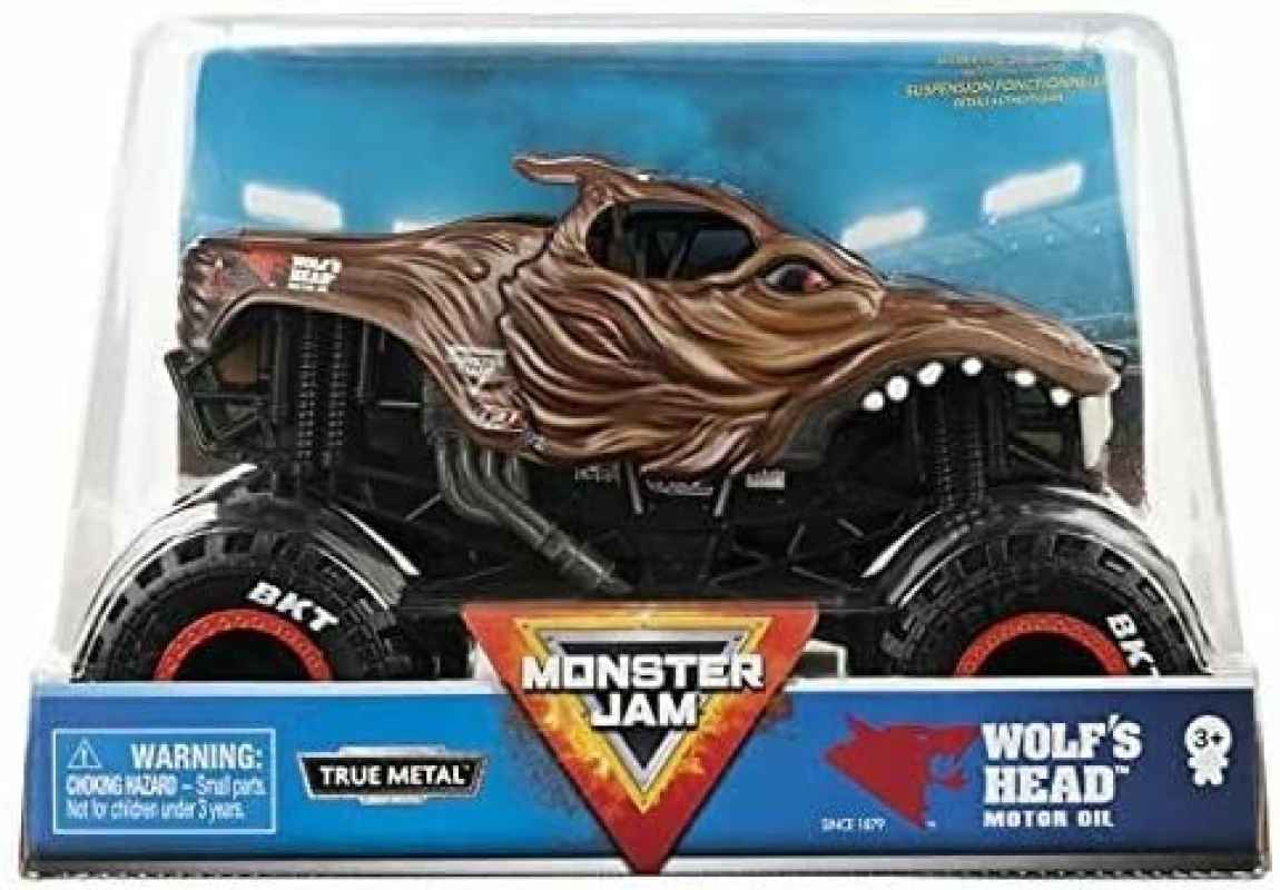 Jual Monster Jam 1/24 Wolf's Head True Metal di Seller Tedy Tjandera ...