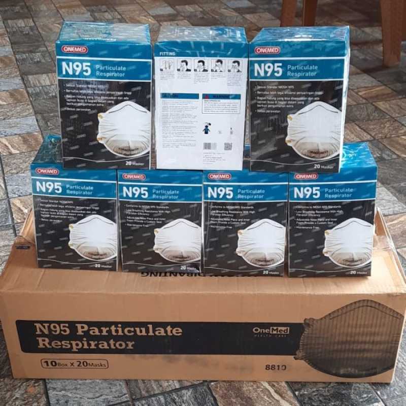 Jual Masker N95 Onemed Particulate Respirator Di Seller Anes Medika ...