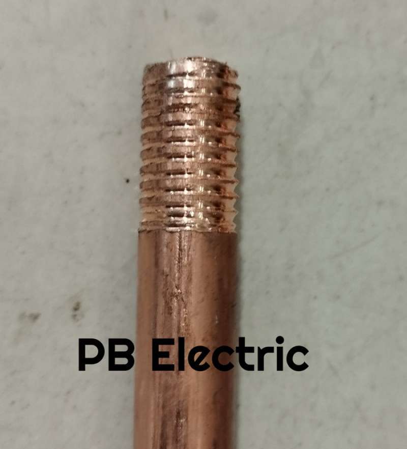 Promo Grounding Rod 5/8 X 1.5 Mtr / Copper Rod / Full Tembaga (Drat ...