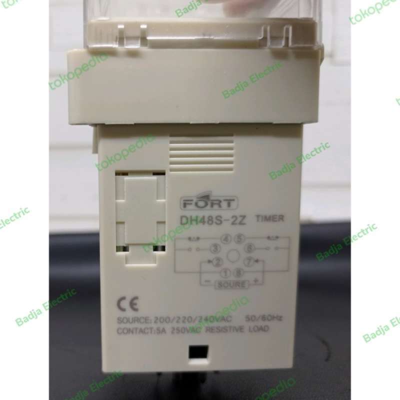 Jual Dh48s-s Digital Timer Precision Delay Time Relay Twin Counter Fort ...