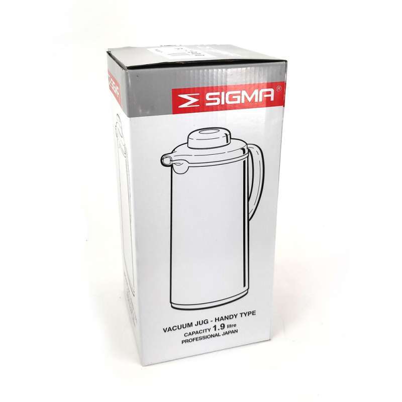 Jual Sigma Termos Vacum Jug 1.9 Liter - Silver Brown - Termos Air Panas ...