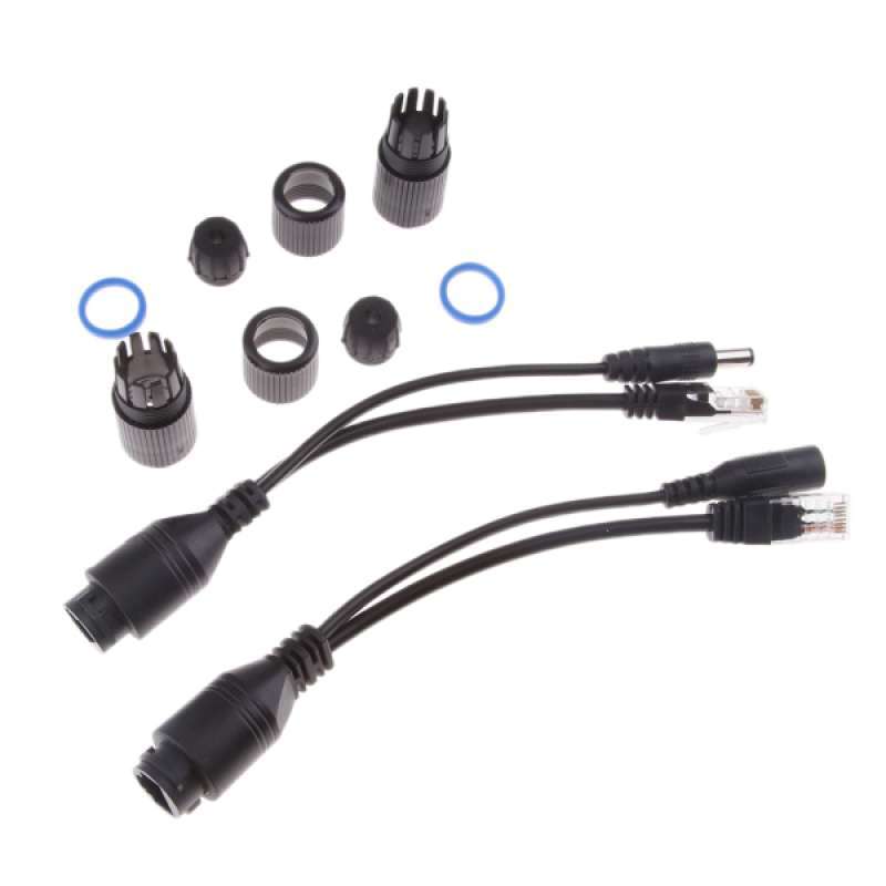 Promo Passive Power Over Ethernet Adapter POE Cable Splitter Injector ...